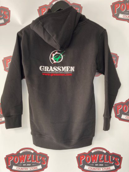 Grassmen Kids Hoodie Black – CC Powell Ltd